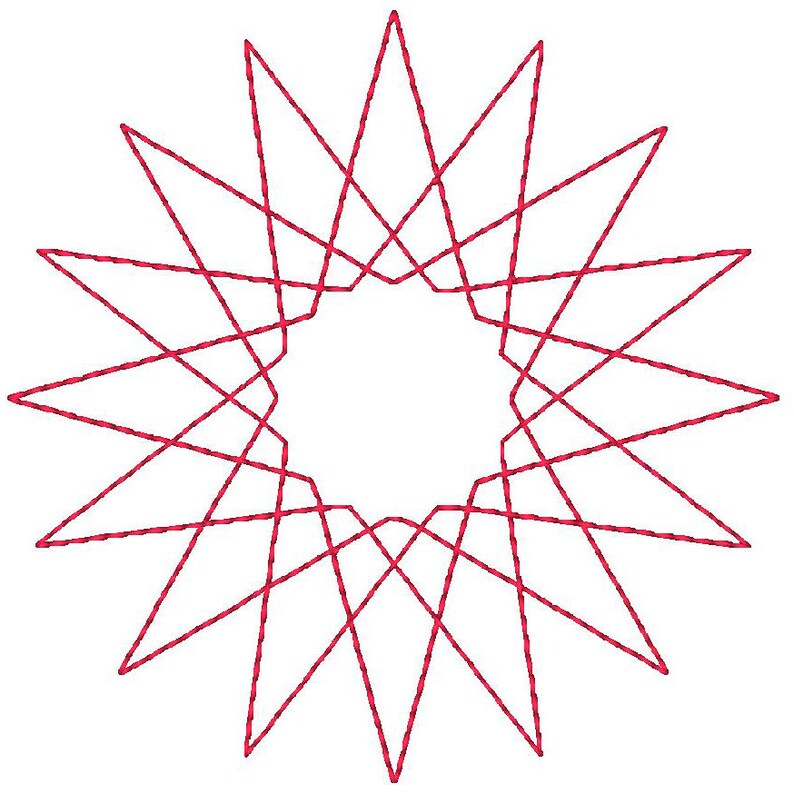 Geometric Shapes Machine Embroidery Digital Designs (12 Digital Designs ...