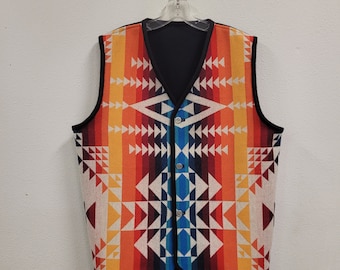 Mens Native American Vests - Etsy
