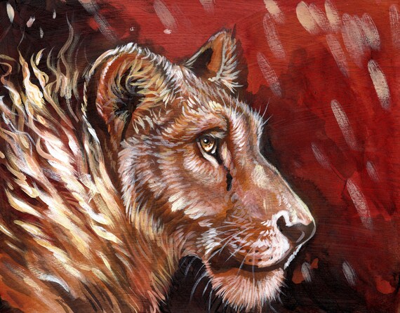 Fire Lioness