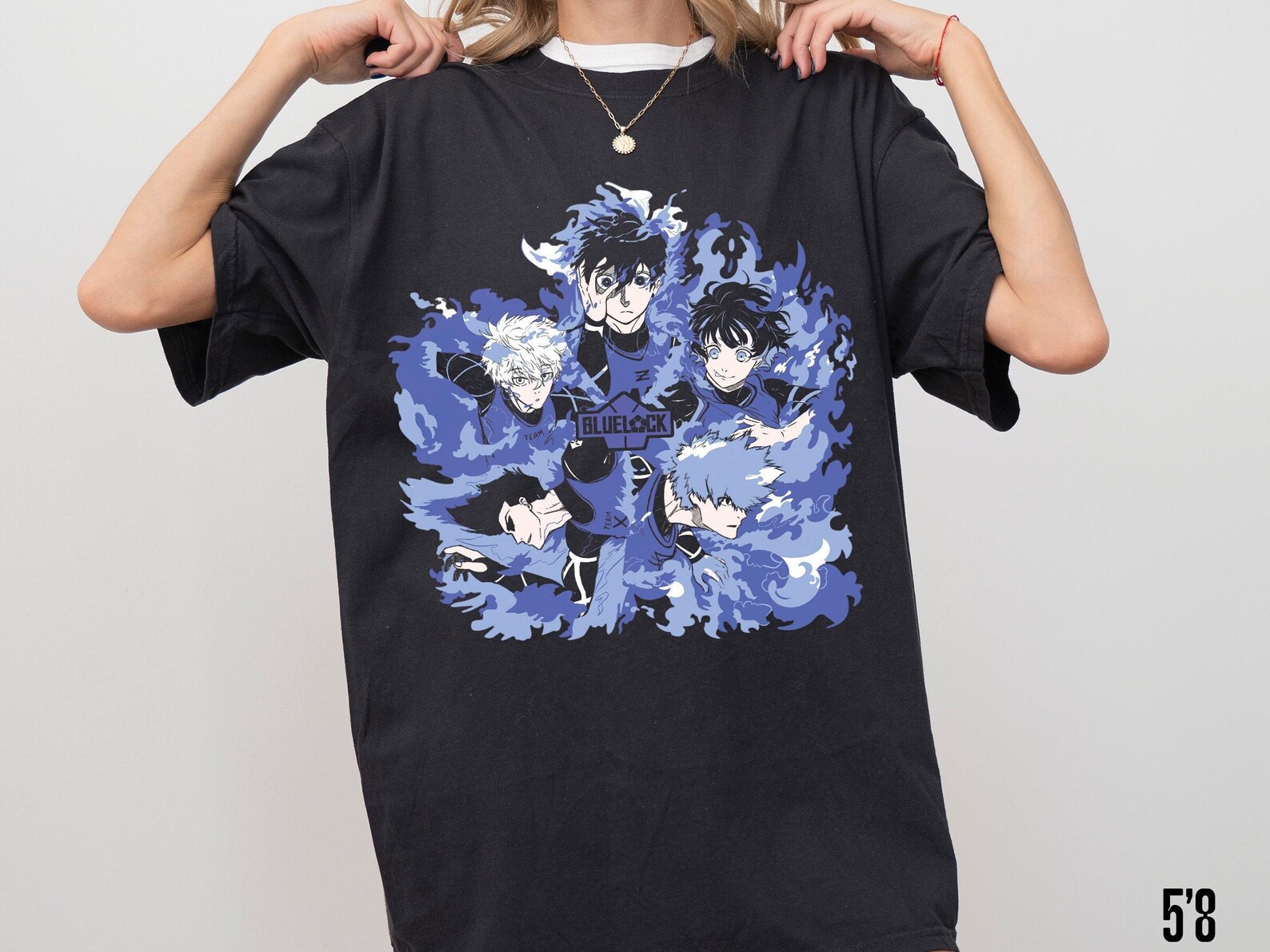 Dream Team Blue-lock Tshirt,soccer Anime Shirt for Friend,gift for Him ...