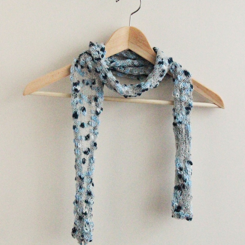 Crochet Ruffle Scarf - Etsy