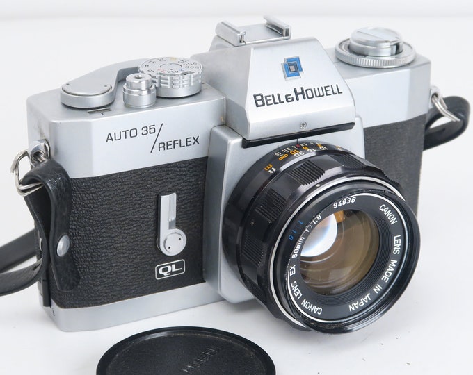 Canon Bell & Howell / Rugged Film Camera 50mm 1.8 Near Mint / - Etsy