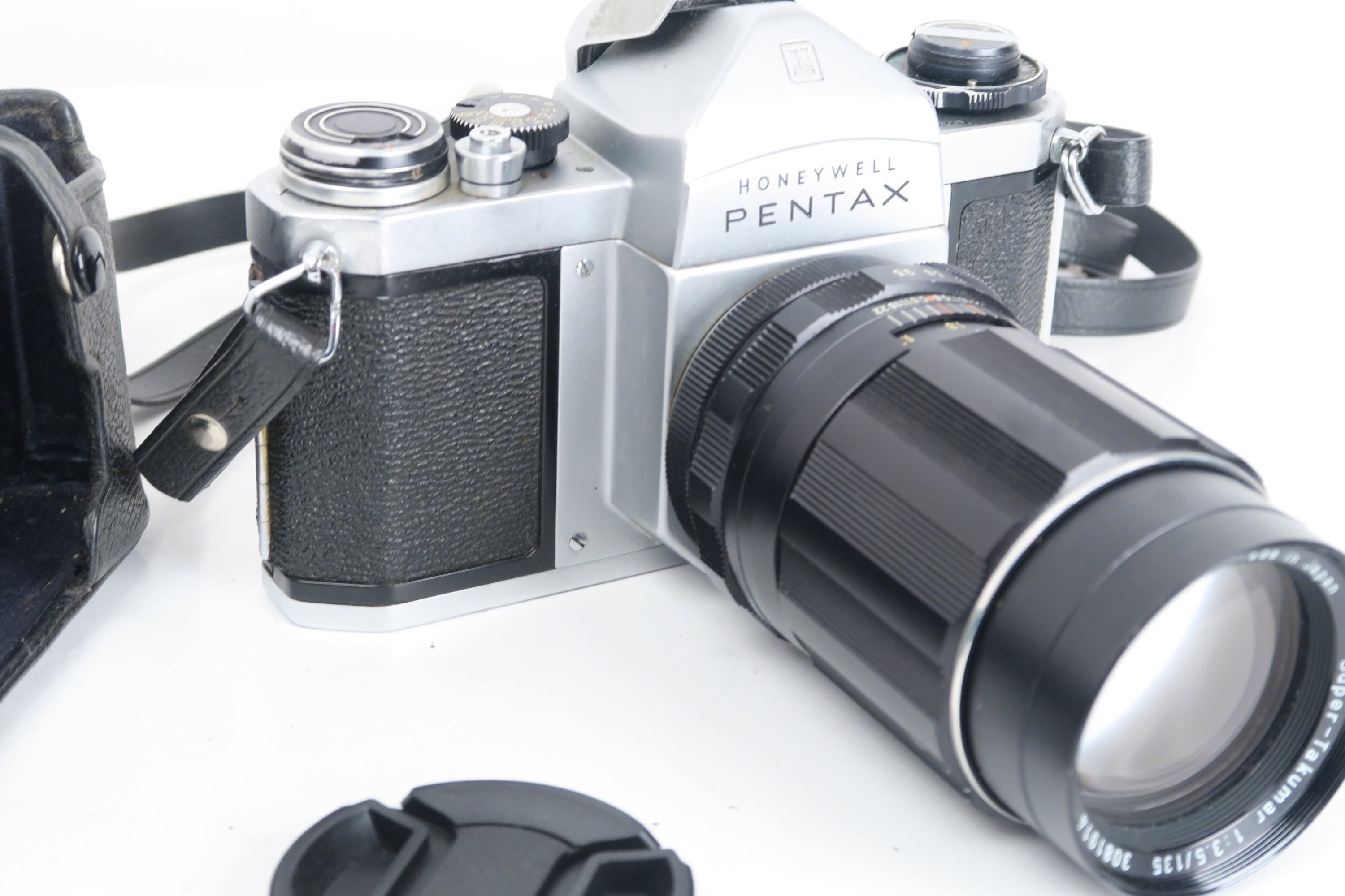 Pentax SV H3V 35mm Film Camera 1960s / Takumar 135mm Lens / | Etsy