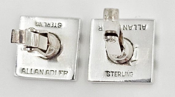 Rare Iconic Designer Allan Adler Sterling Silver Mode… - Gem