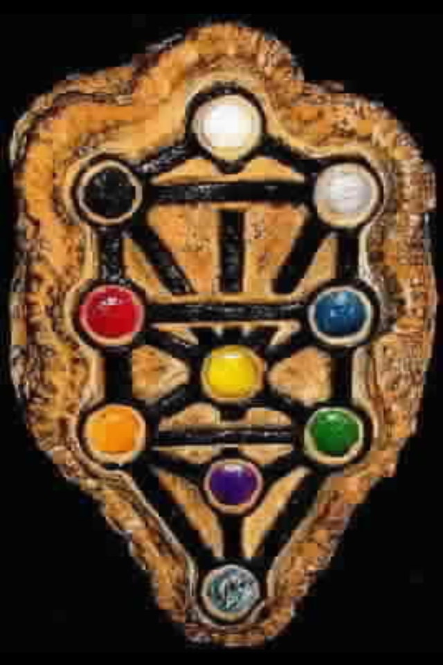 Tree of Life Symbol Legacy Stones Handcrafted Kabbalah Rock Wall Art ...