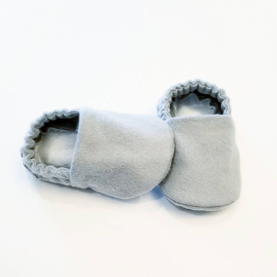 Grey Baby Booties Baby Gifts Gray Baby Crib Shoes Grey Baby - Etsy
