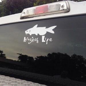 Brackish Life Vinyl Decal Sticker Salt Life Swamp Life Catfish - Etsy