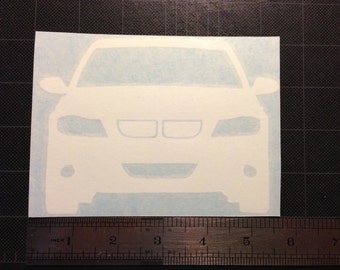 BMW E30 Vinyl Decal Sticker 3 Series 318is 325is Yellow | Etsy