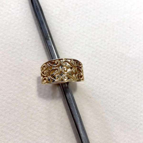 Filigree Ring - Etsy