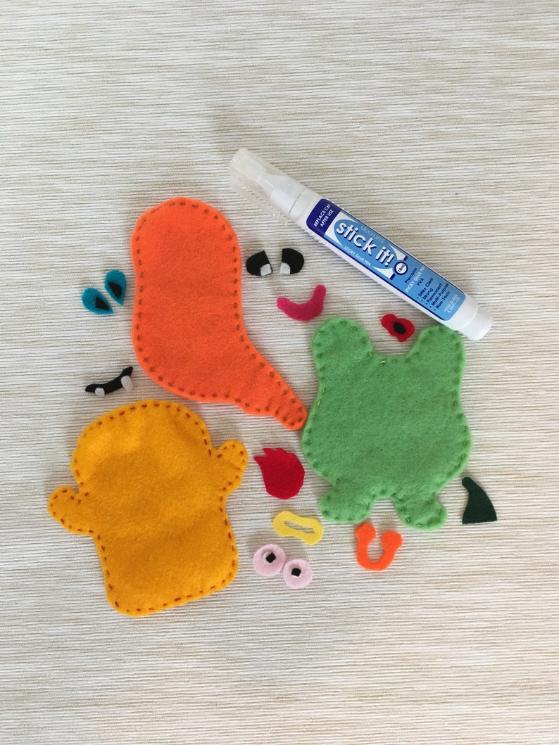 Monster Maker Craft Kit Diy Kit Make Your Own Craft Boys - Etsy UK