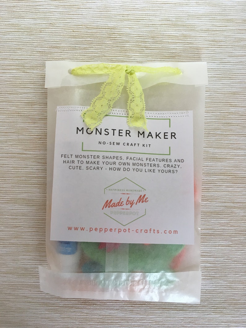 Monster Maker Craft Kit Diy Kit Make Your Own Craft Boys - Etsy UK