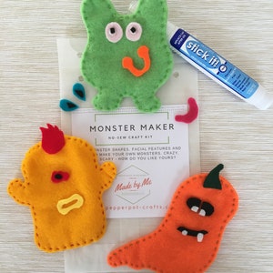Monster Maker, Craft Kit, Diy Kit, Make Your Own Craft, Boys Craft Kit ...