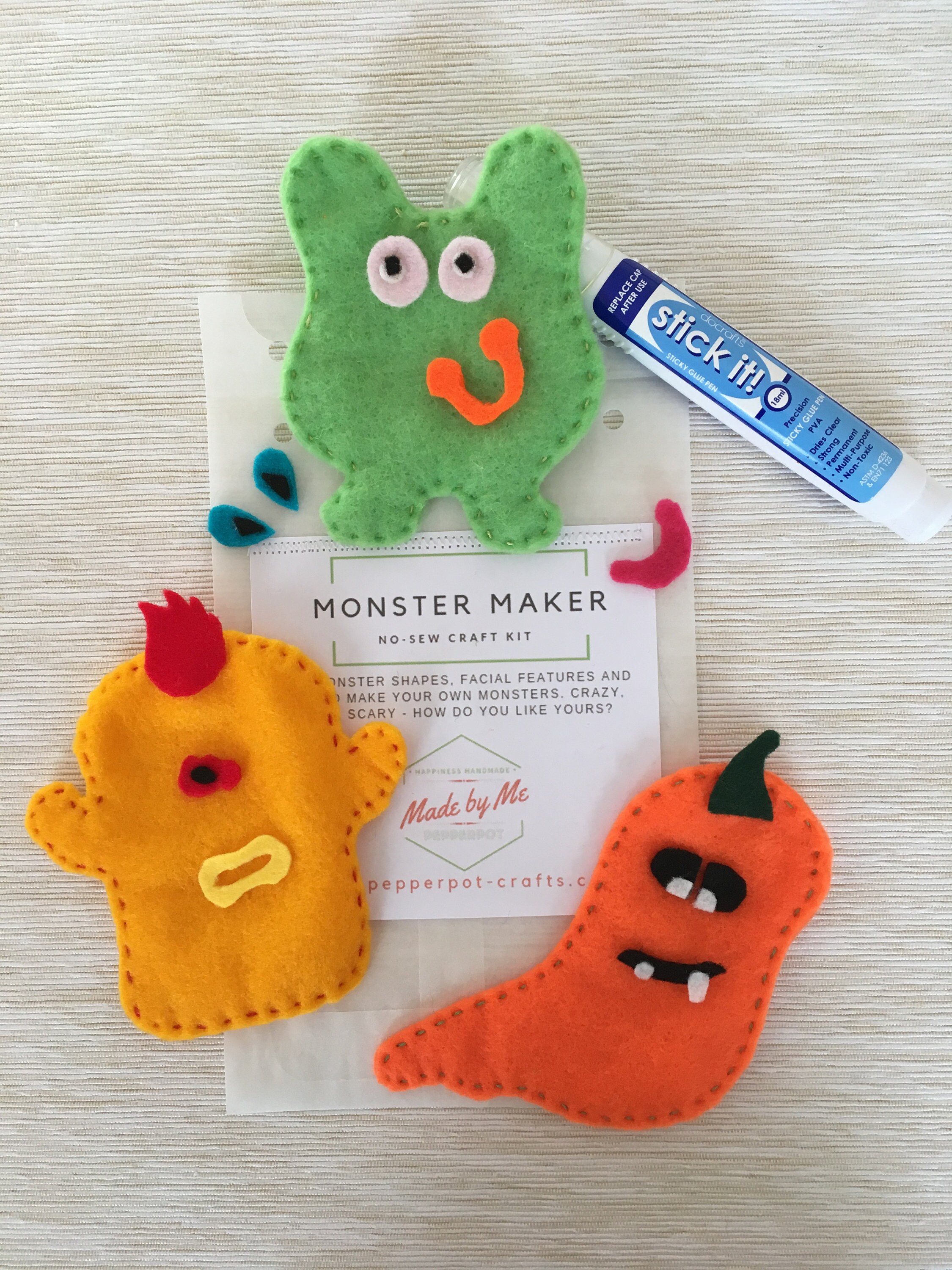 Monster Maker Craft Kit Diy Kit Make Your Own Craft Boys - Etsy UK