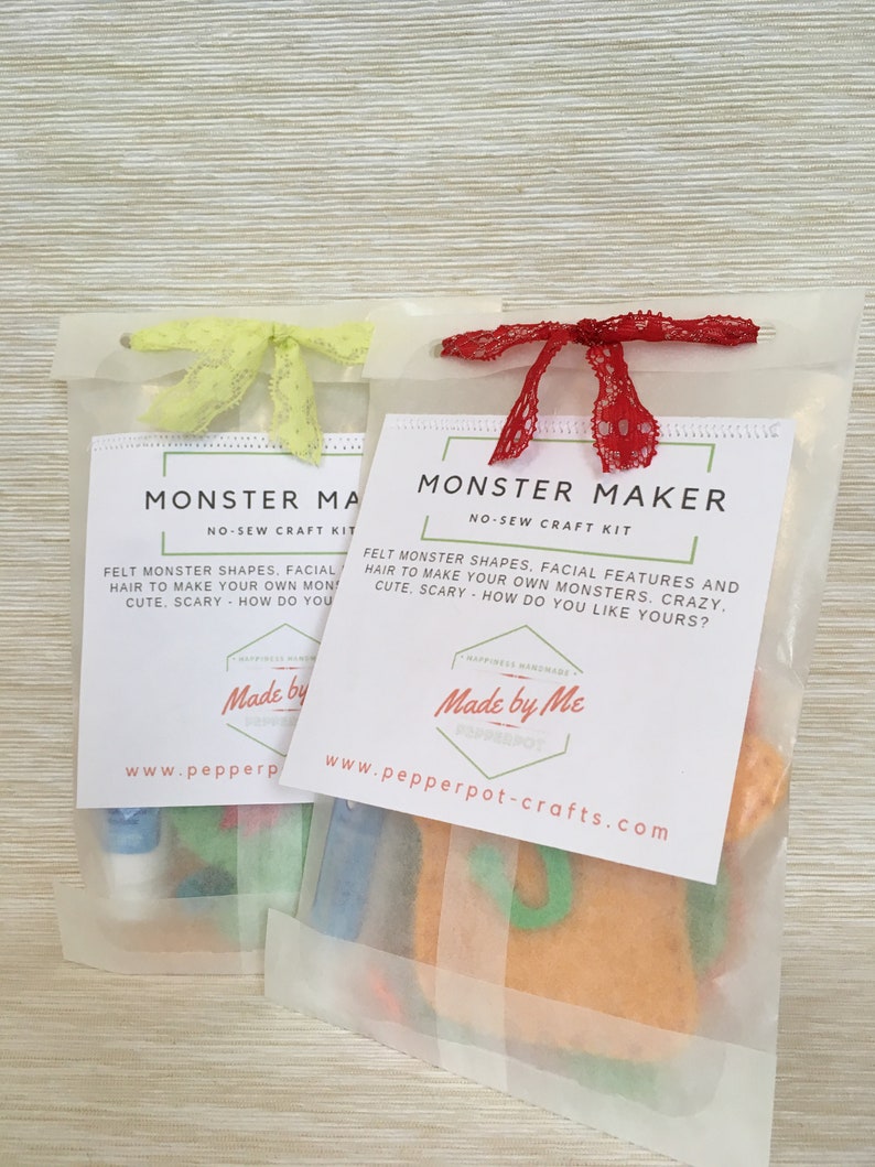 Monster Maker Craft Kit Diy Kit Make Your Own Craft Boys - Etsy UK