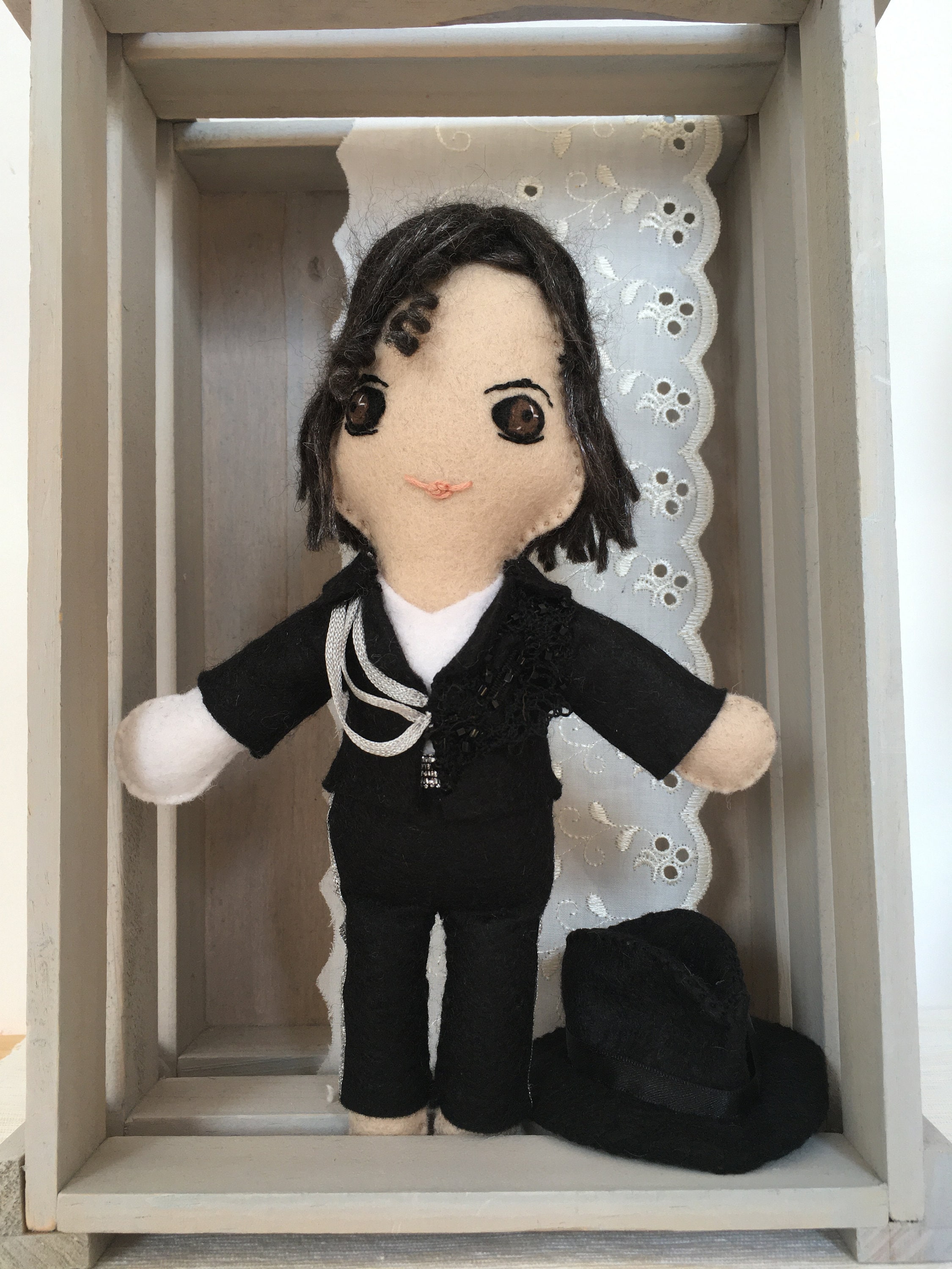 Michael Jackson fan doll MJ gift fan art doll custom doll | Etsy
