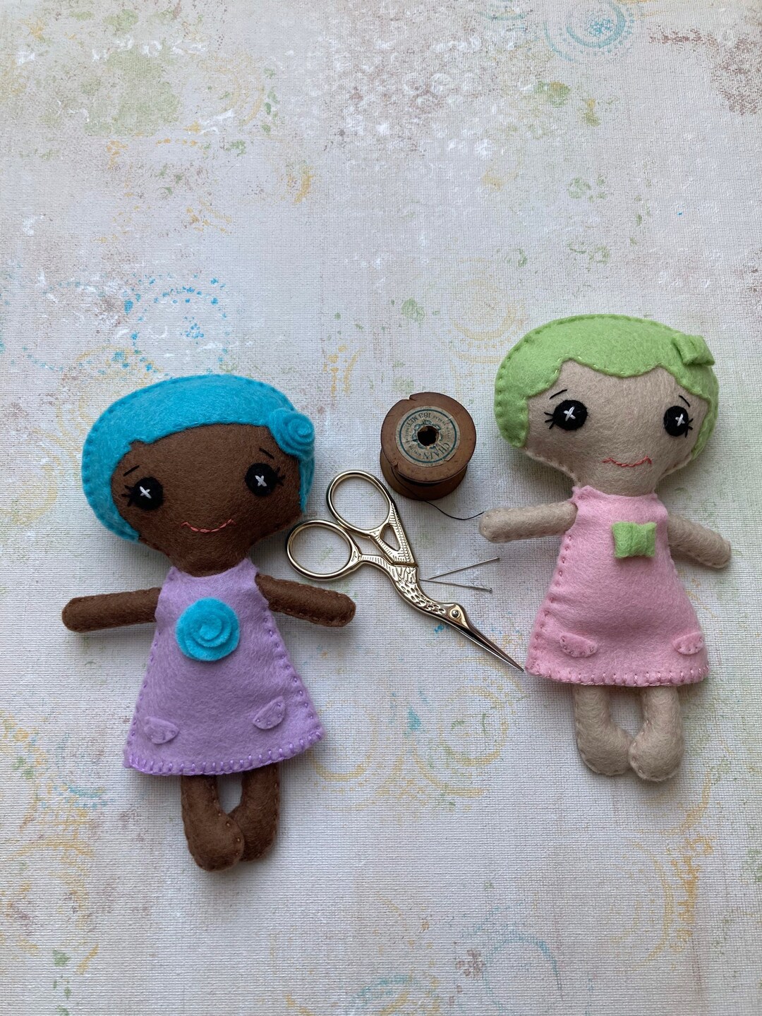 Doll Making Kit, Doll Pattern, Doll Sewing Pattern, Make Your Own, DIY ...