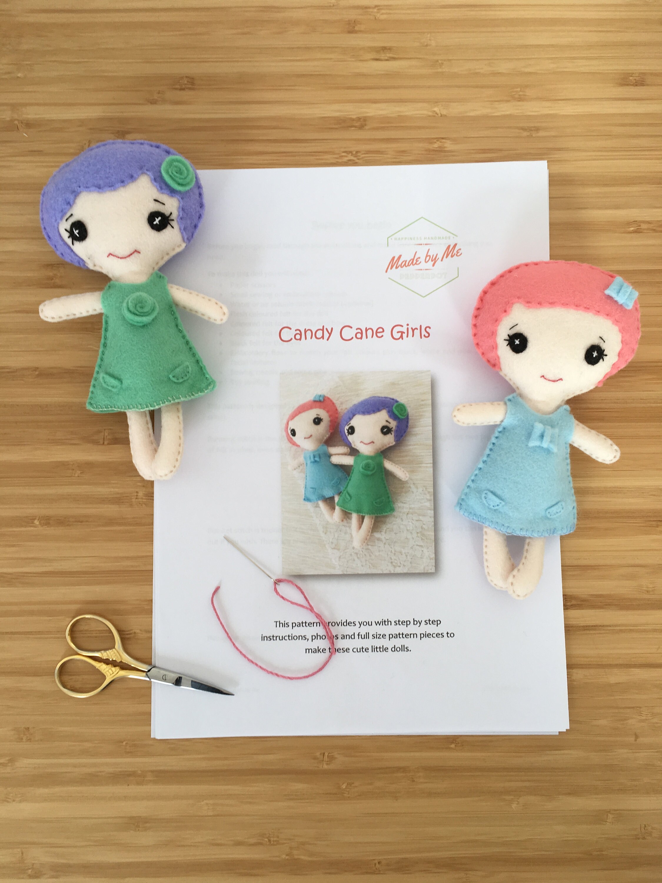 Doll Making Kit Doll Pattern Doll Sewing Pattern Make Your - Etsy UK