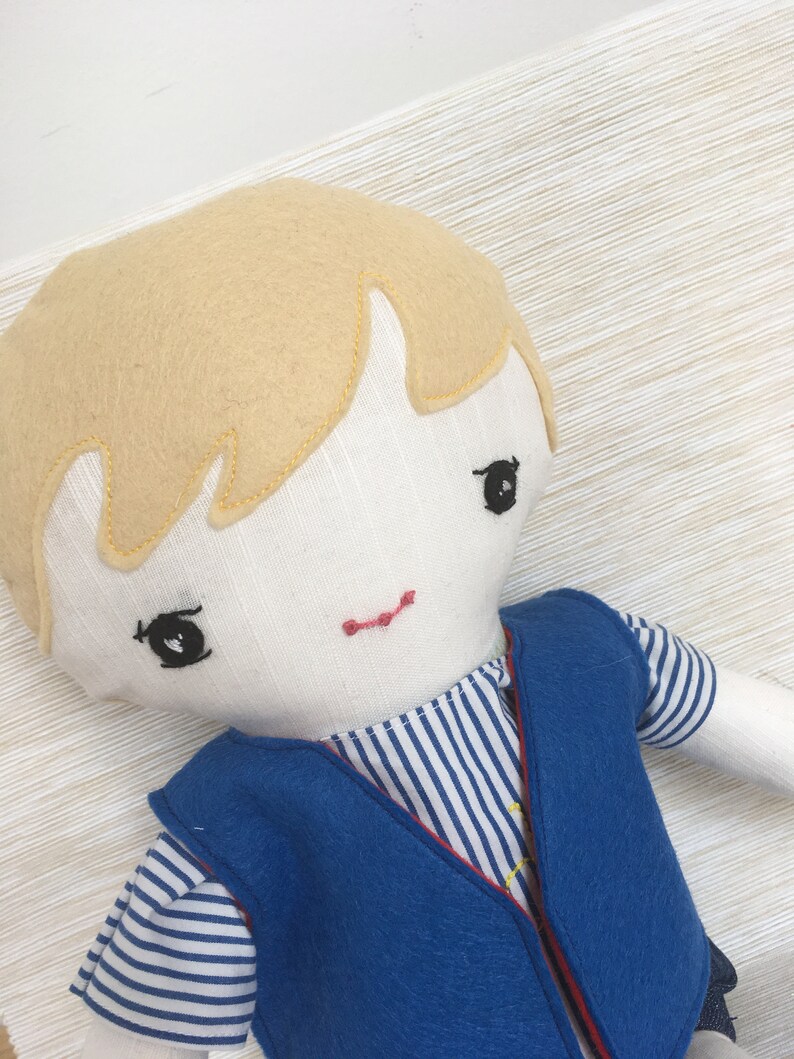 Handmade Rag Doll Boy Cloth Doll Boy Doll Gifts for Boys - Etsy UK