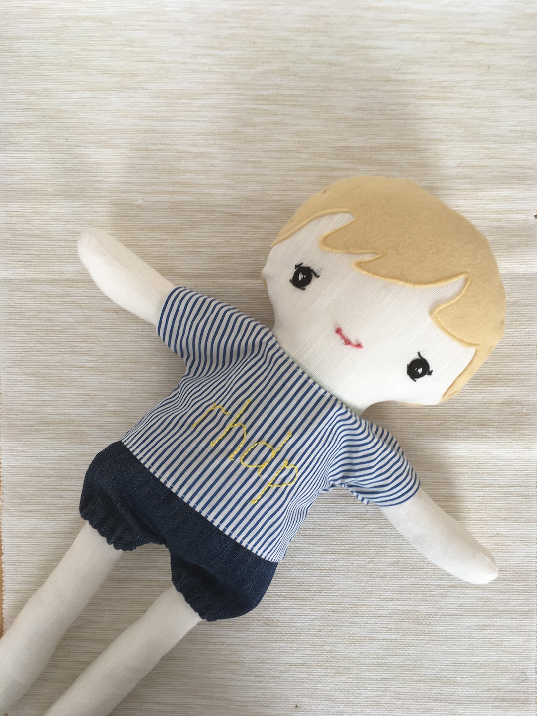 Handmade Rag Doll Boy, Cloth Doll, Boy Doll, Gifts for Boys, Dolls for ...