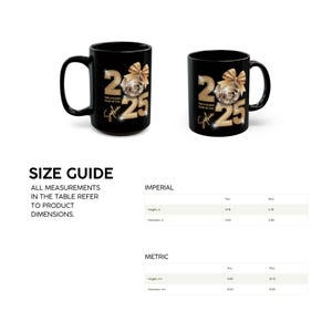 Personalized New Year Mug, Happy New Year 2025 Mug, Disco Ball Family ...