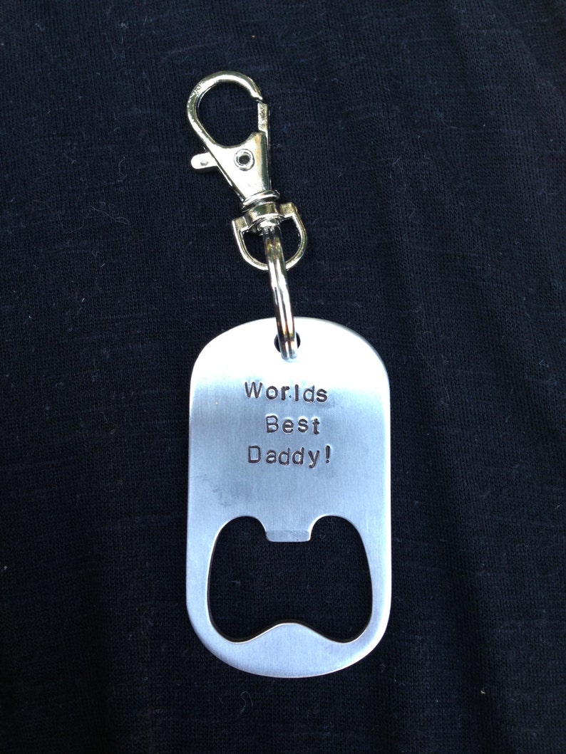 Personalized Bottle Opener Keychain Stainless Steel. Gifts - Etsy
