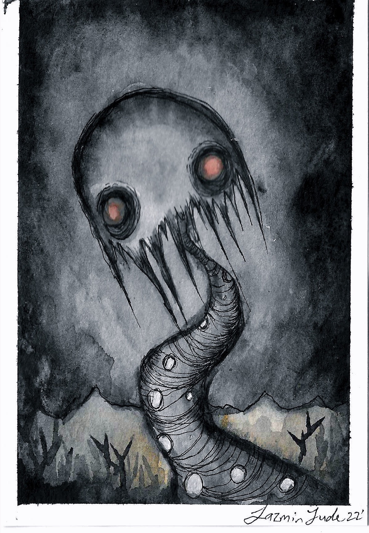 Creepy Creatures Drawings