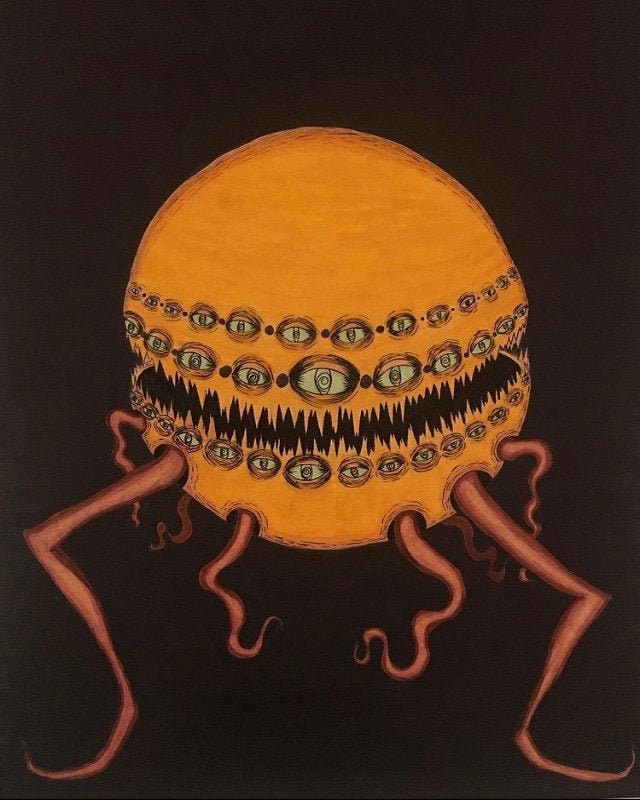 8.5x11 Horror Art Print by Mexican American Horror Artist JazminJude ...