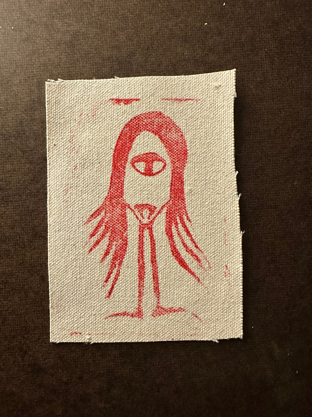 Cyclops Girl Patch - Creepy Cyclops Girl - Cyclops Patch- Spooky ...