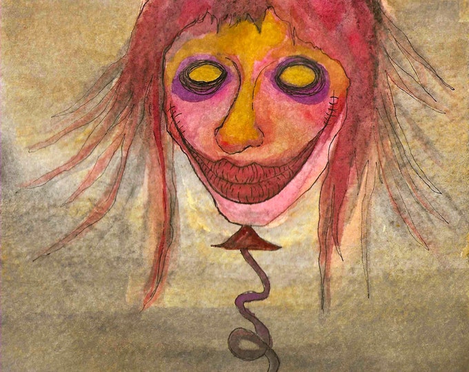 Creepy Smiling Lady - Ghost Lady - Balloon Lady - Creepy Ghost Lady ...