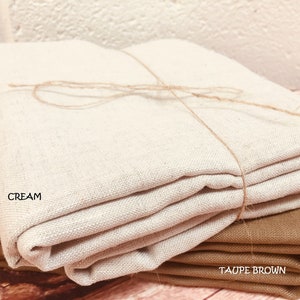 Soft Linen Fabric Material 100% Linens Textile for Home | Etsy UK