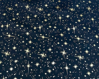 Silk Star Fabric | Etsy