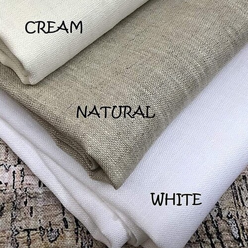 Soft Linen Fabric Material 100% Linens Textile for Home - Etsy UK