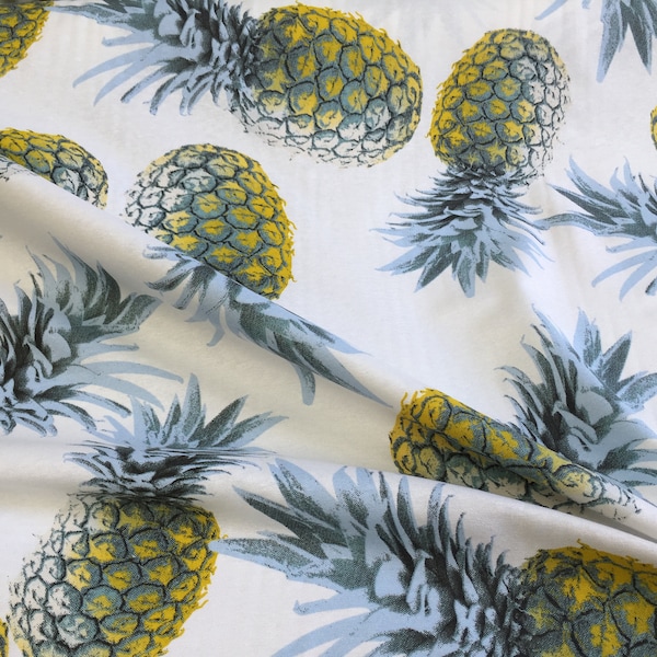 Pineapple Fabric - Etsy