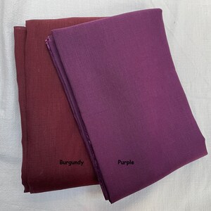 Pure Plain Linen Fabric Material Lightweight Linens for Home - Etsy