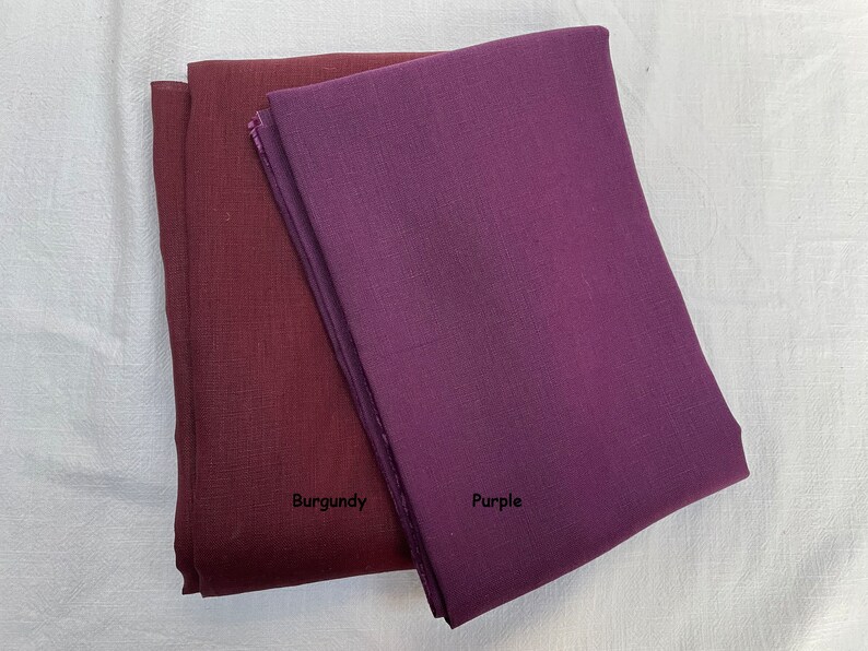 Pure Plain Linen Fabric Material Lightweight Linens for Home - Etsy