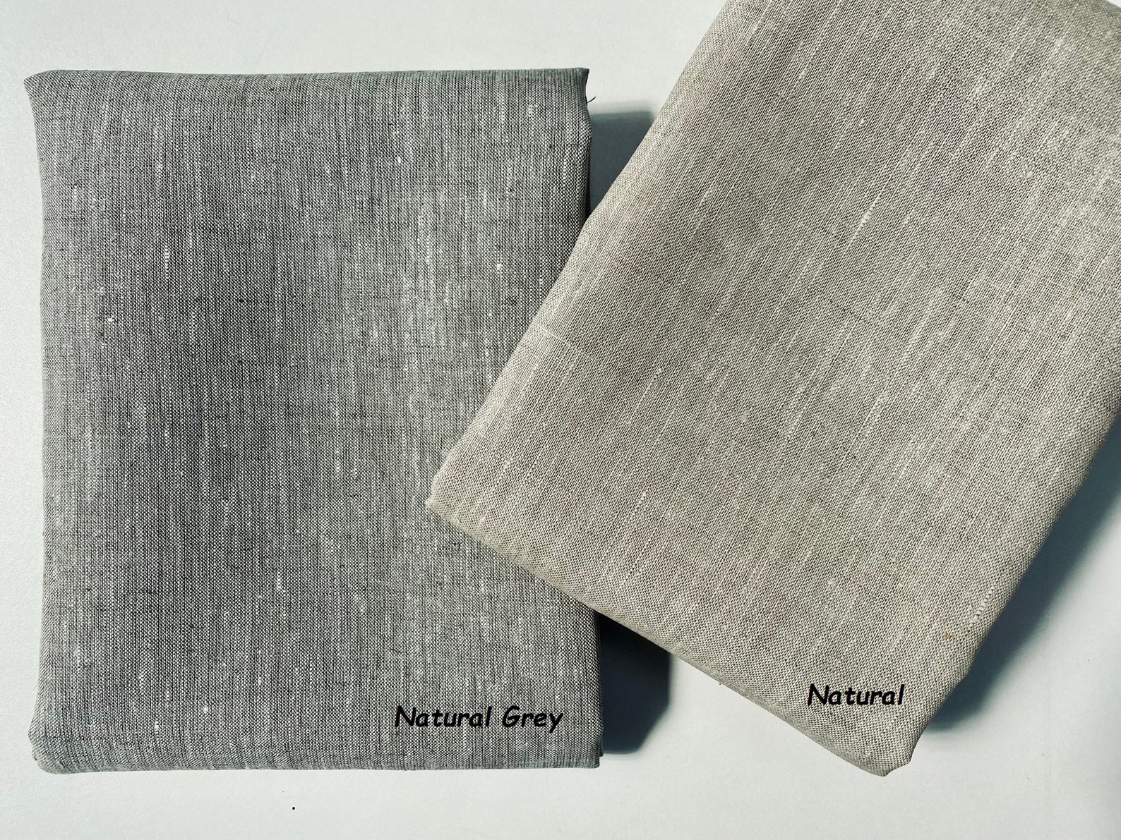 Pure Plain Linen Fabric Material Lightweight Linens for Home - Etsy UK