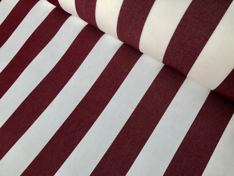 Striped DRALON Outdoor Fabric Solid Acrylic Teflon Waterproof - Etsy