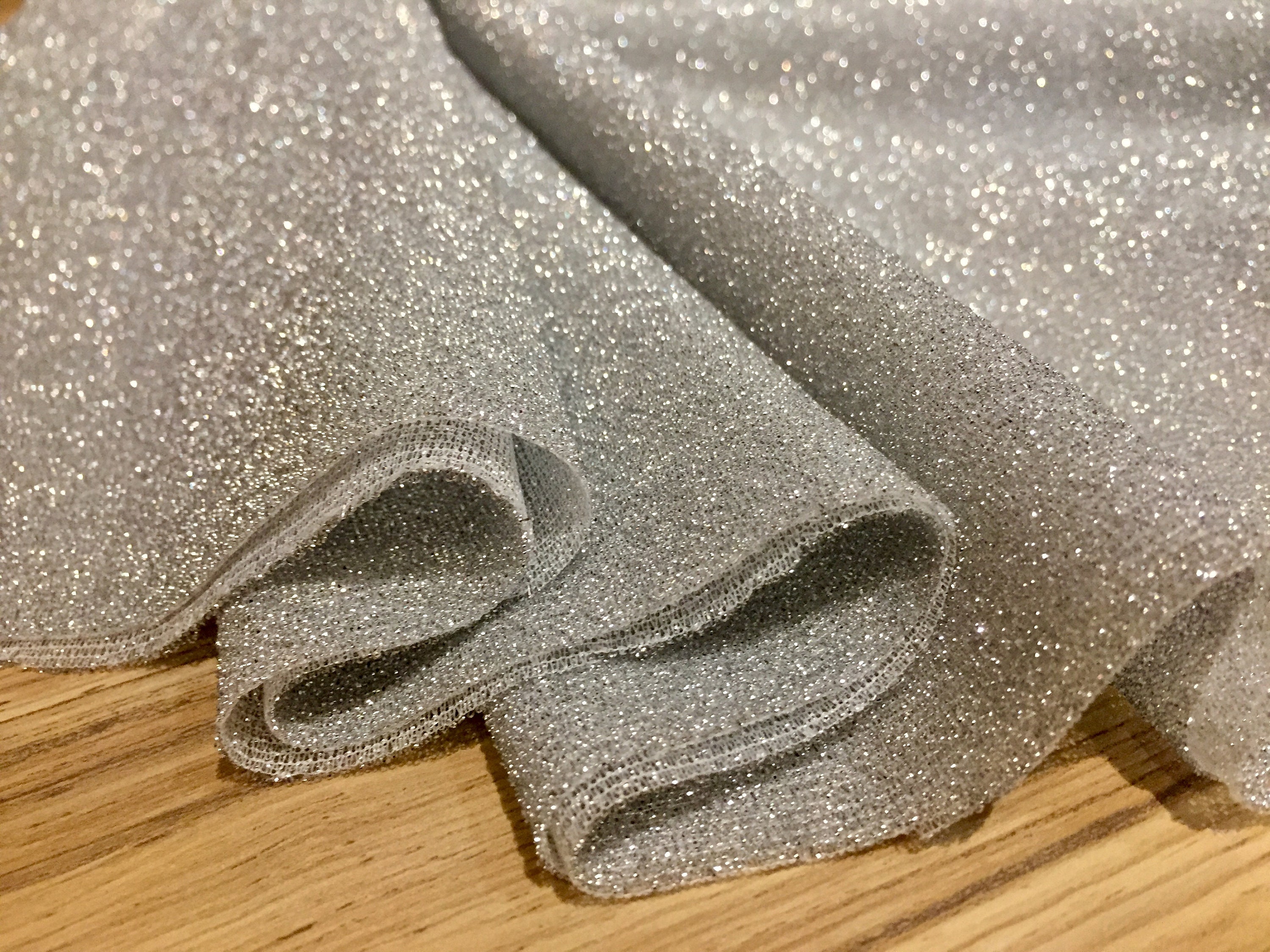 Lightweight Metallic Lurex Fabric Stretch Jersey Material | Etsy