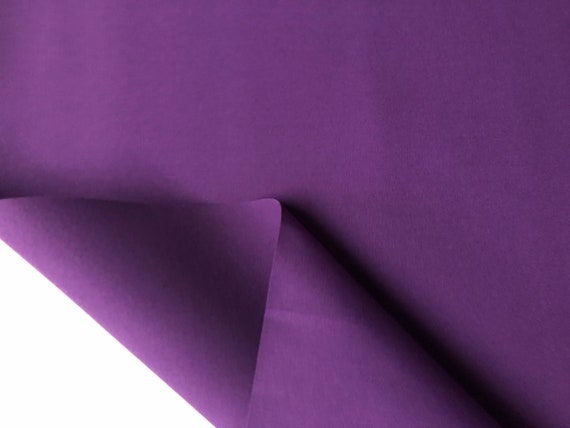 Purple Plain DRALON Outdoor Fabric Solid Acrylic Teflon - Etsy