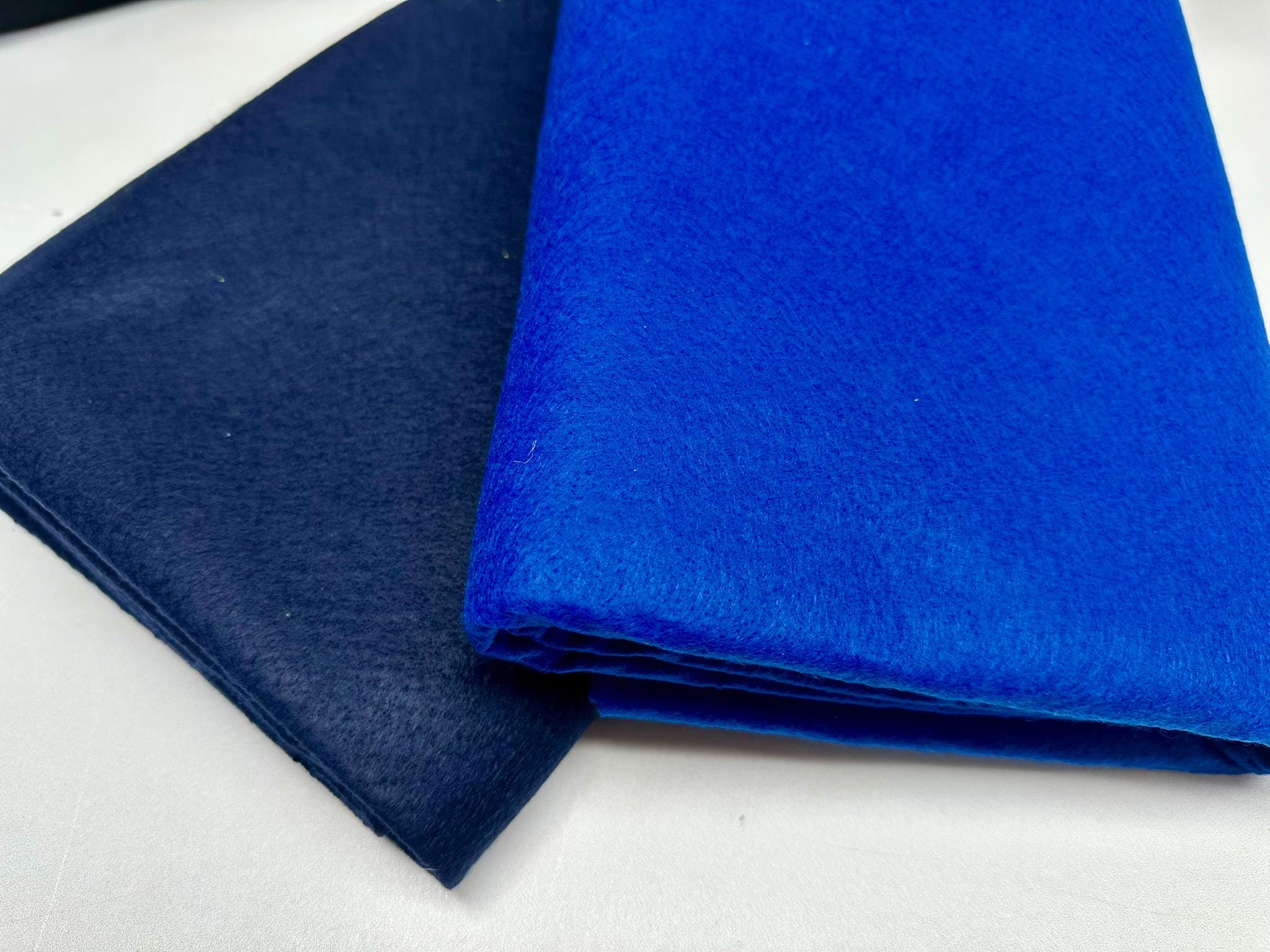 Royal Blue Felt Fabric Material Craft Plain Colours Polyester - 102cm ...