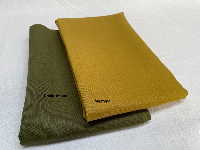 Pure Plain Linen Fabric Material Lightweight Linens for Home - Etsy
