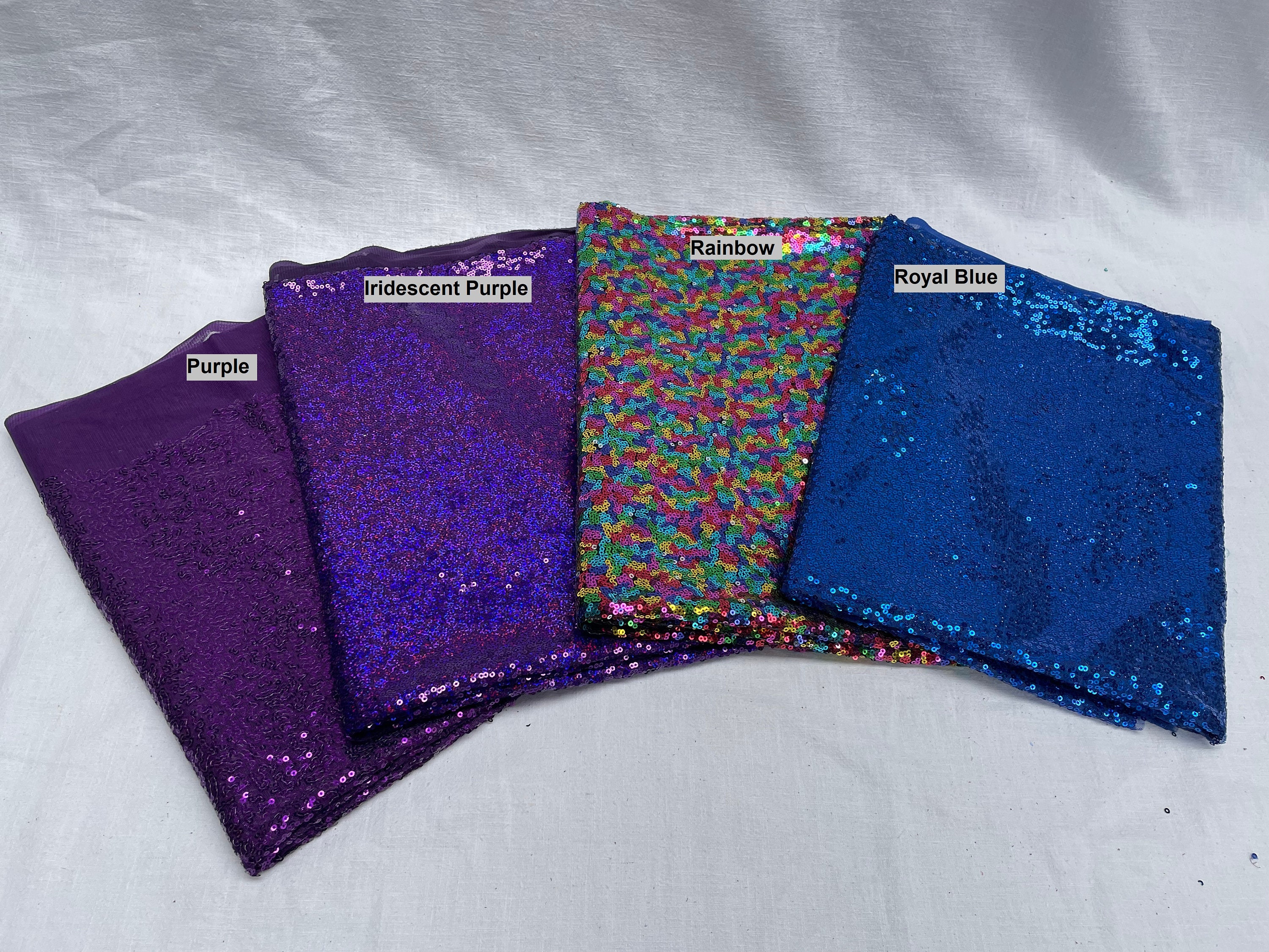 3mm Mini Sequins Fabric Material 1 Way Stretch 130cm or - Etsy UK