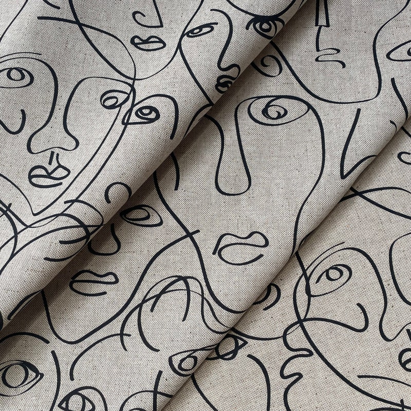 Picasso Fabric - Etsy