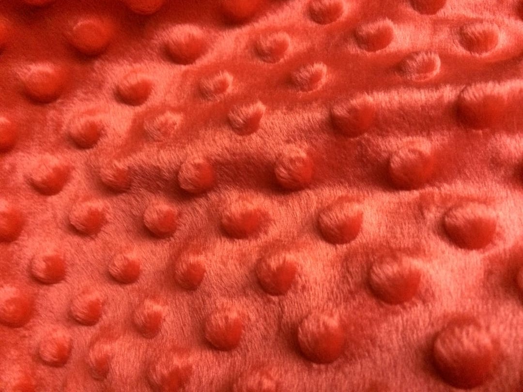 Dimple DOT Supersoft Fleece Fabric Cosy Blanket Plush Kids Cuddle ...