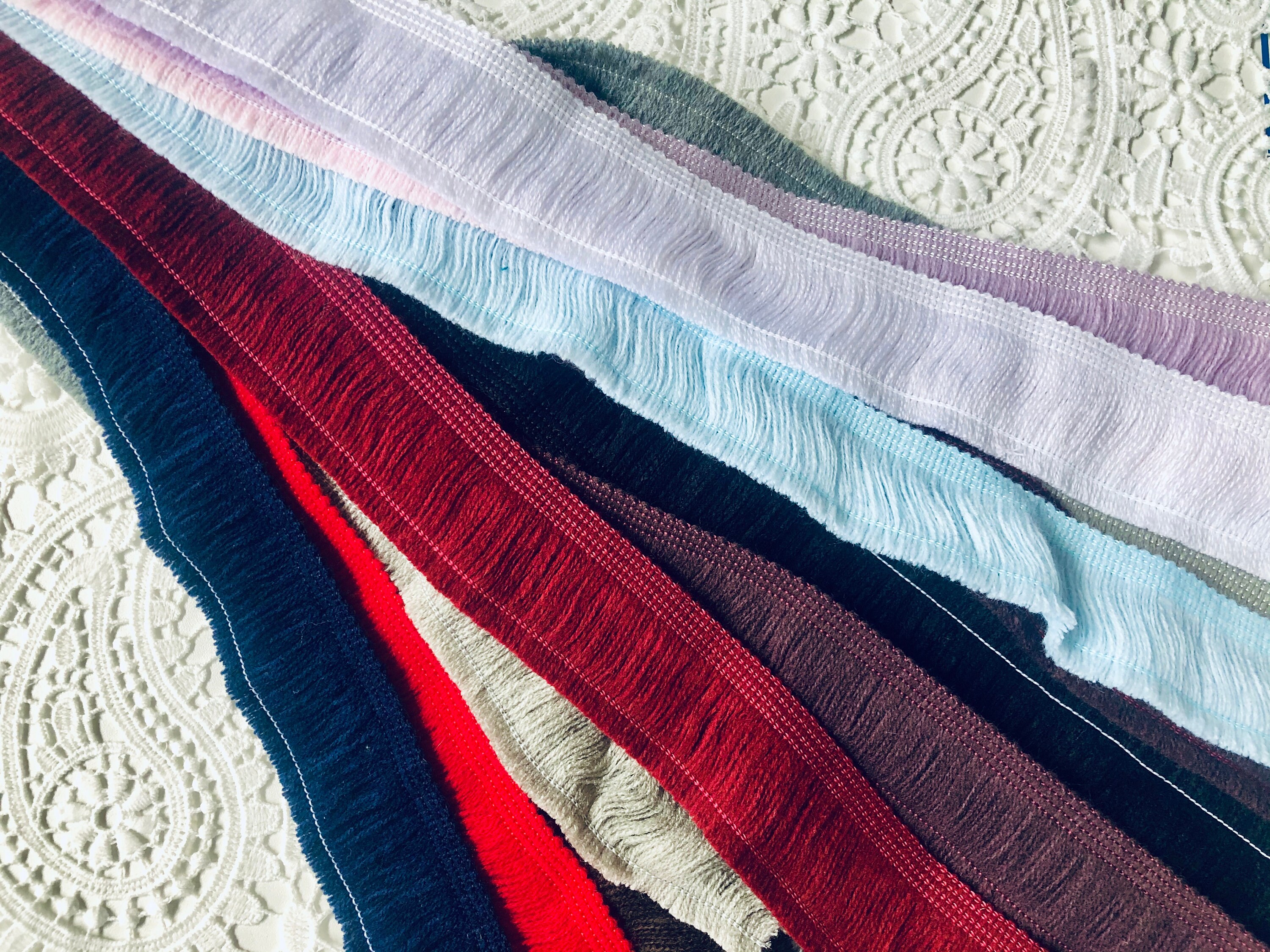 Brush Fringe Tassels Textile Cut Pillow Trimming Piping - Etsy UK