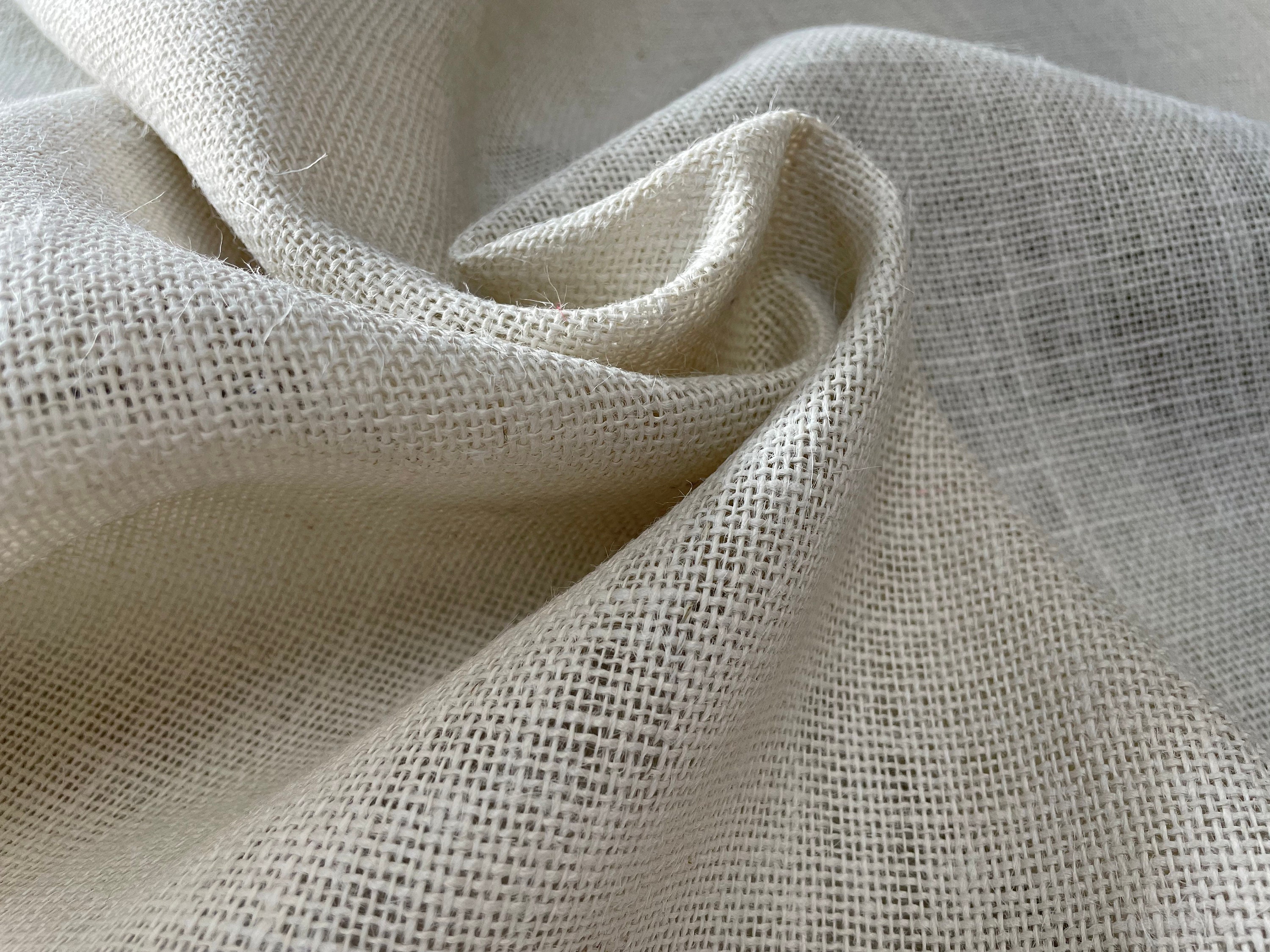 CREAM Dyed HESSIAN 100% JUTE Fabric Sacking Material 10oz - Etsy UK