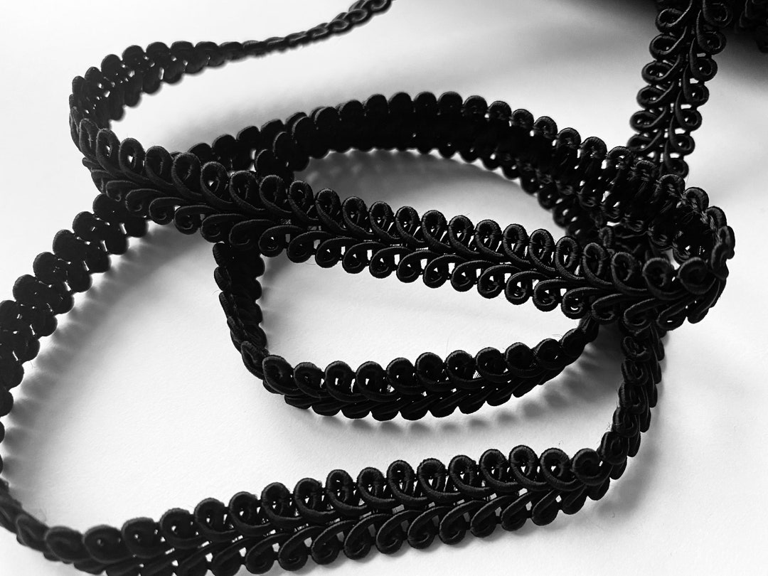 Rayon BRAID Cord Textile Gimp Scroll Chain Trim Home Decor Pillow ...