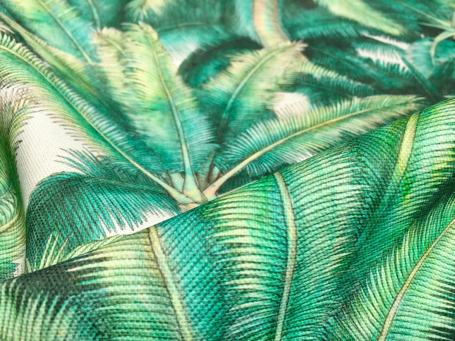 PALMS Palm Fronds Leaf Tree Fabric Tropical Leaves Material - Etsy
