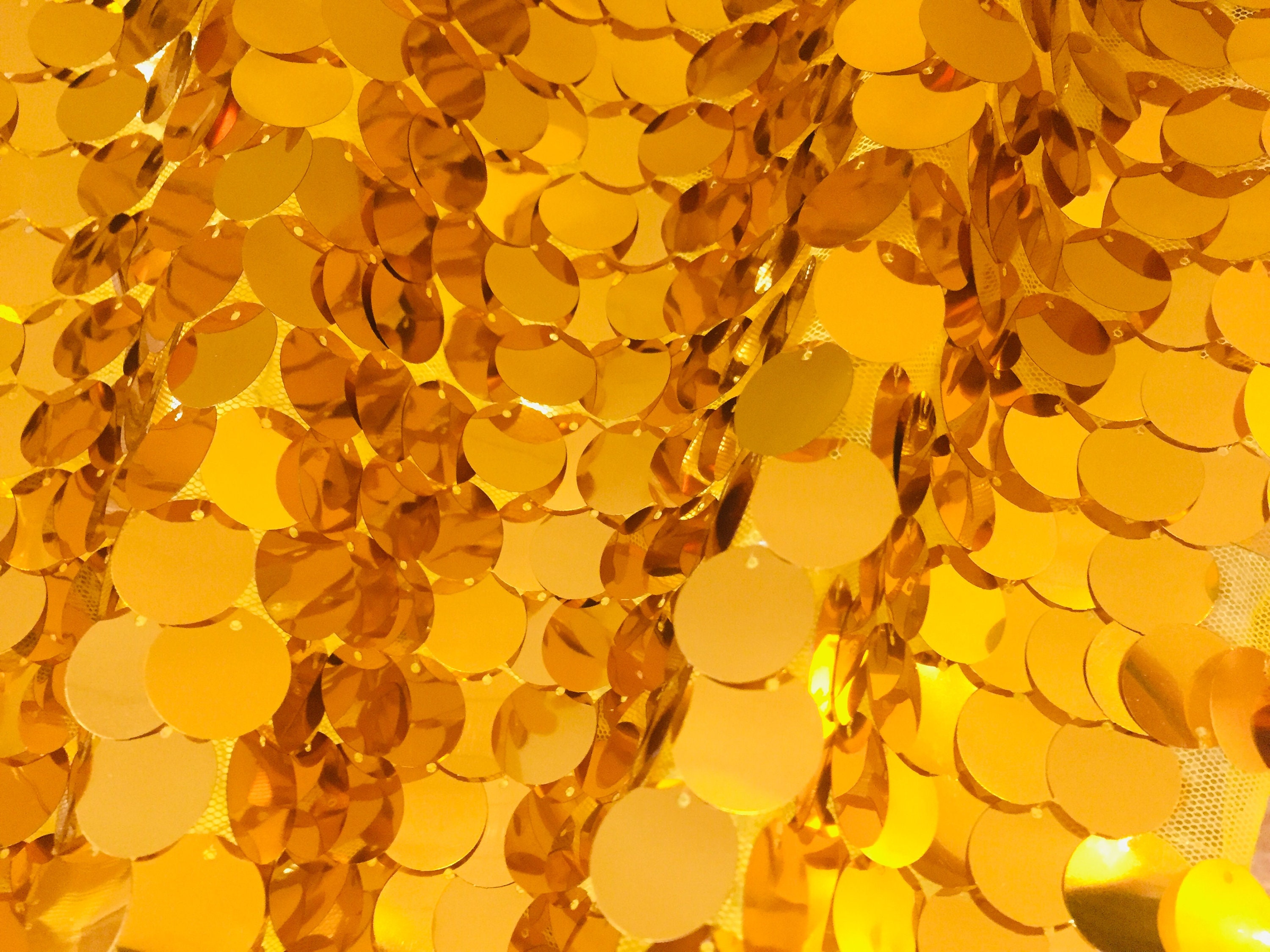 18mm Large Sequin Fabric Glitter Material 2 way stretch | Etsy