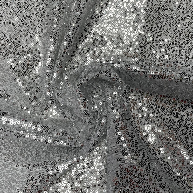 Silver Fabric - Etsy